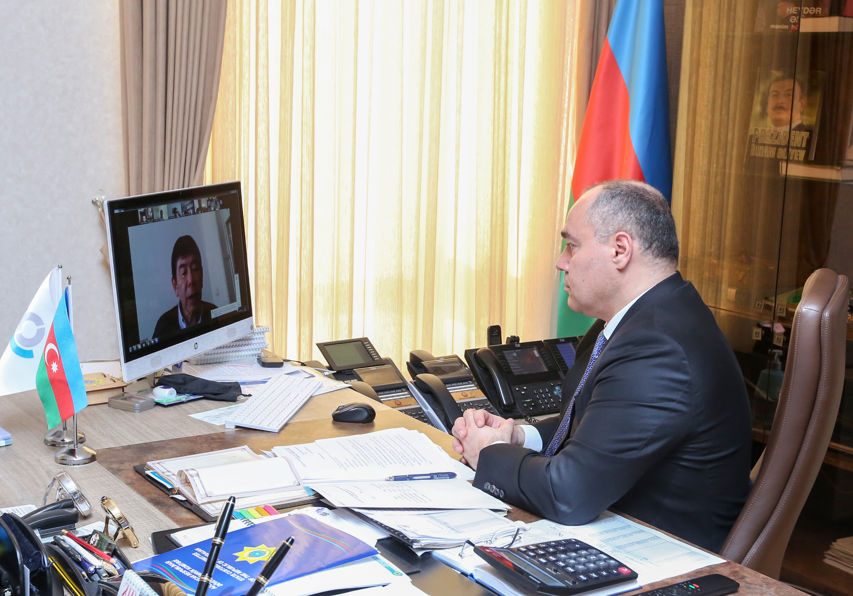 Vice-Chair of the WCO Europe Region Attends WCO High-Level Video Conference